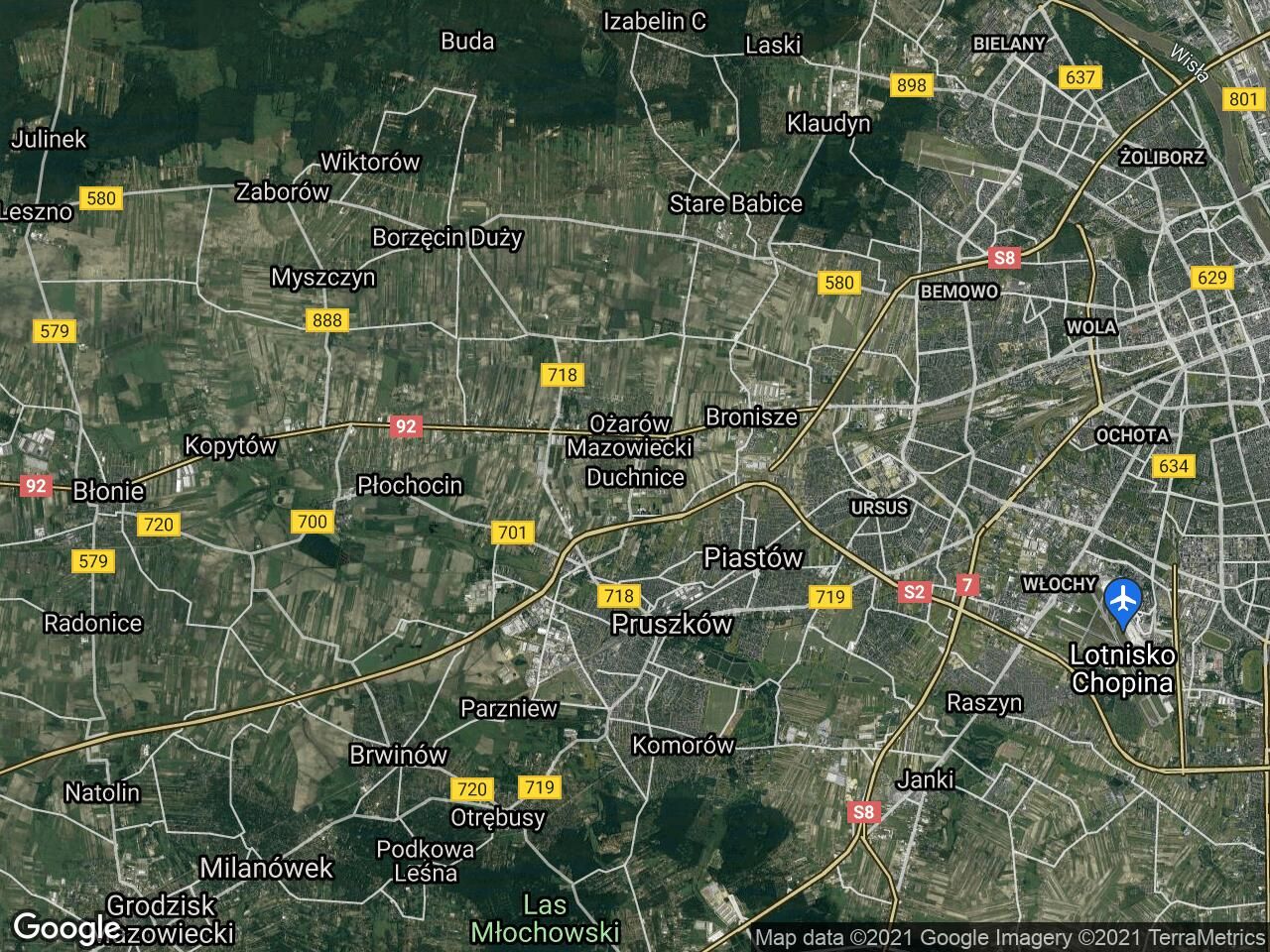 Działka Duchnice, bez pośrednika - 3 ha