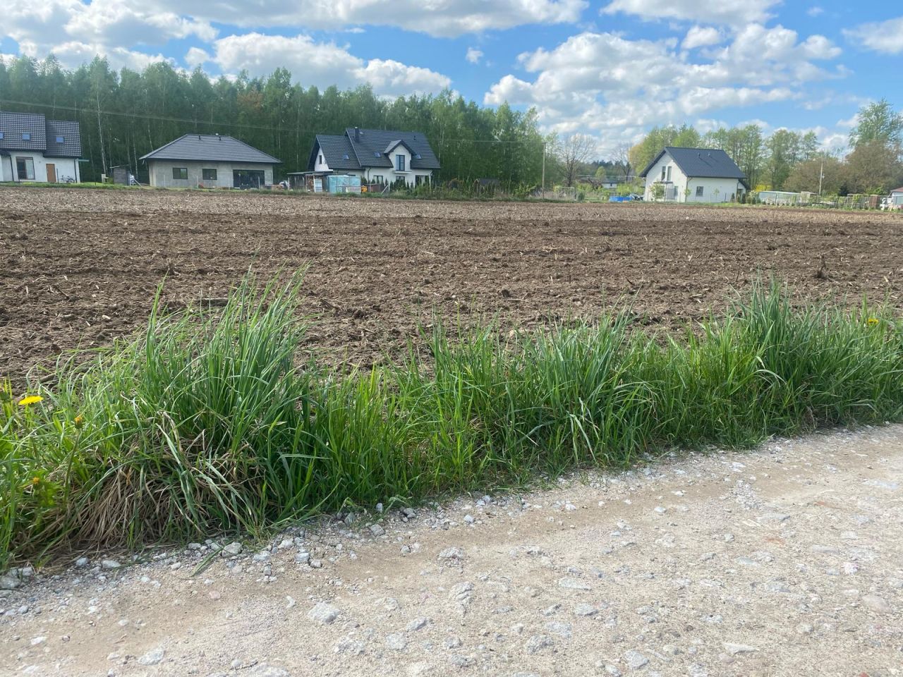 Działka Strobów, bez pośrednika - 900 m²
