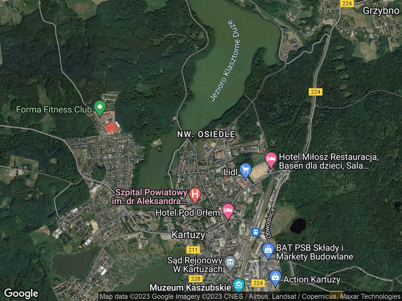 Mieszkanie Kartuzy, ul. dr. Aleksandra Majkowskiego, bez pośrednika - 57 m²