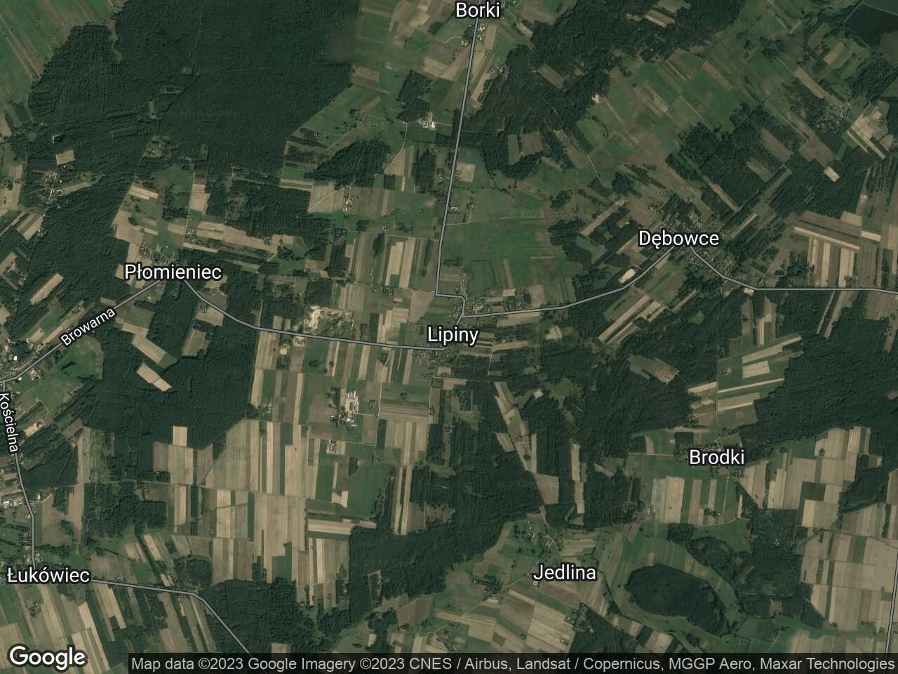 Działka Lipiny, bez pośrednika - 6000 m²