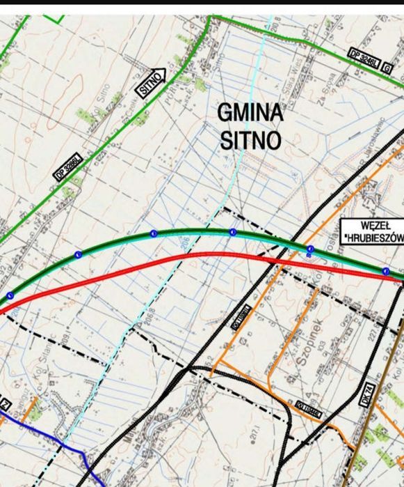 Działka Sitno, bez pośrednika - 5600 m2