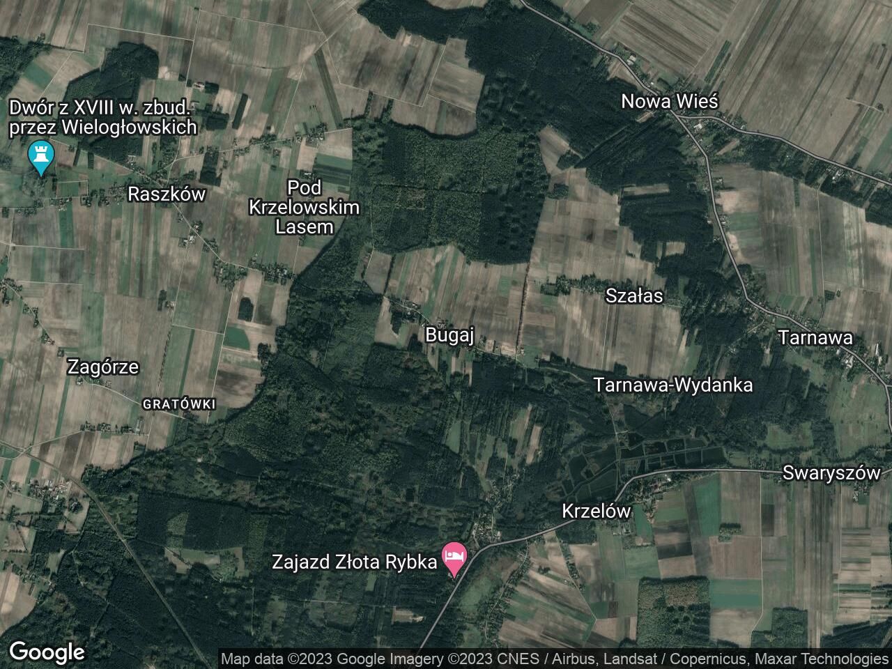 Działka Bugaj, bez pośrednika - 1000 m2