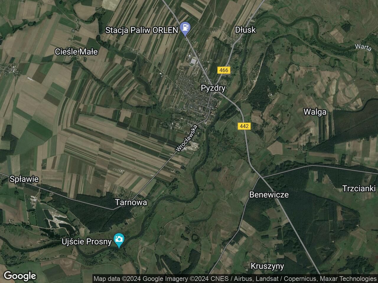 Działka Pyzdry, ul. Wrocławska, bez pośrednika - 1100 m²