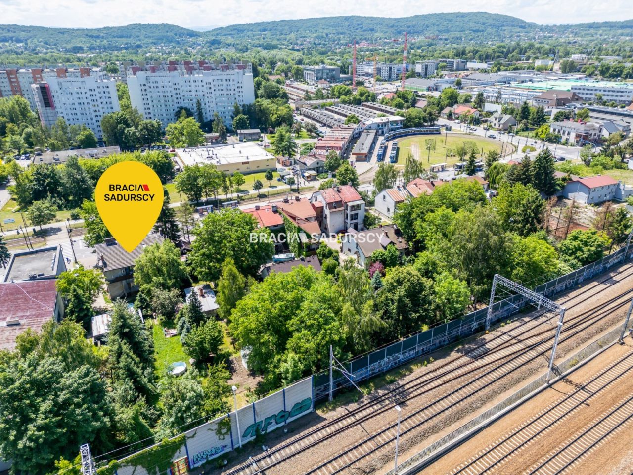 Działka Kraków, ul. Balicka - 1 309 m² - 4 900 000 zł
