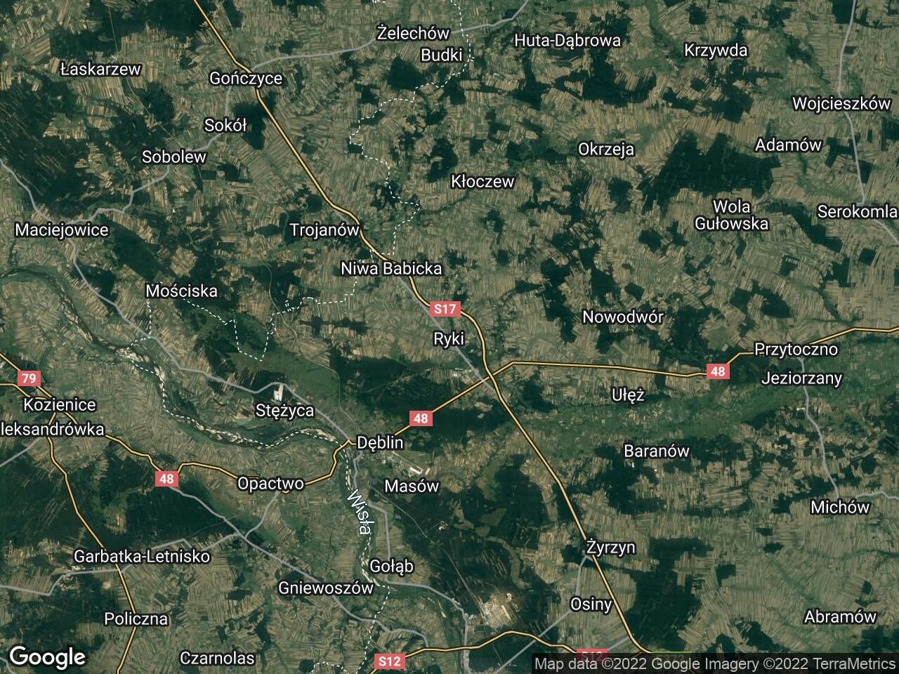 Działka Ryki, bez pośrednika - 2500 m²