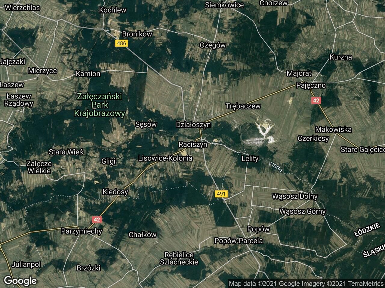 Działka Raciszyn, bez pośrednika - 1.3 ha