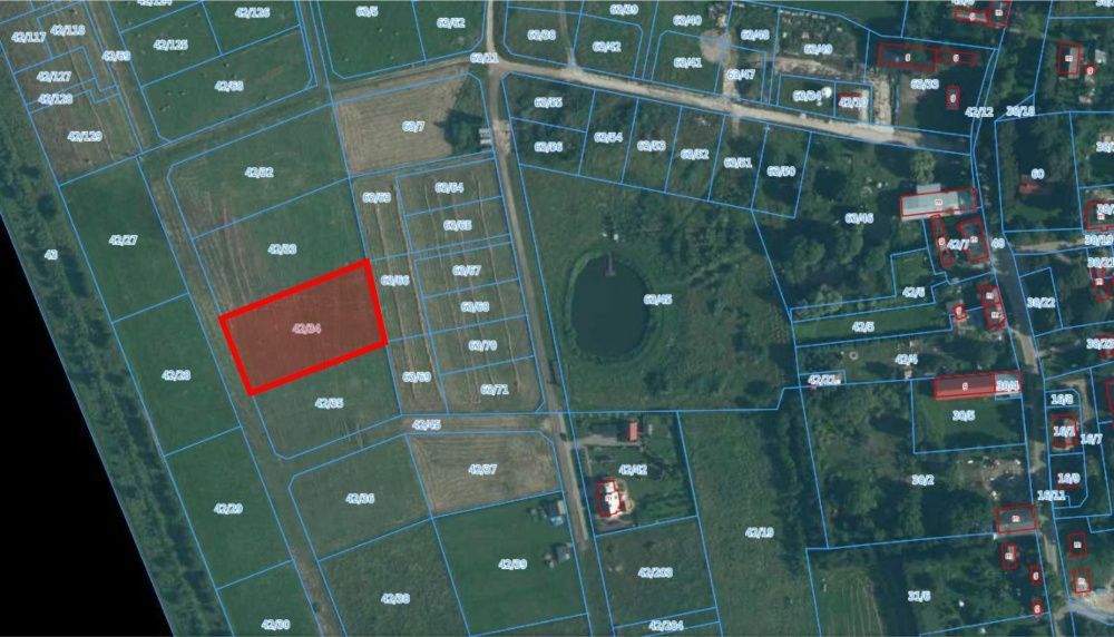 Działka Bobolin, bez pośrednika - 3604 m²
