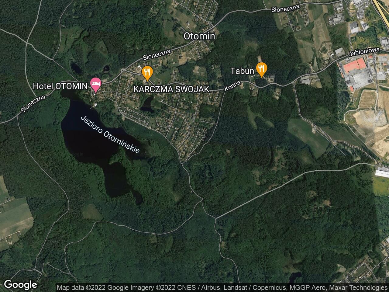 Działka Otomin, ul. Okrężna, bez pośrednika - 306 m2