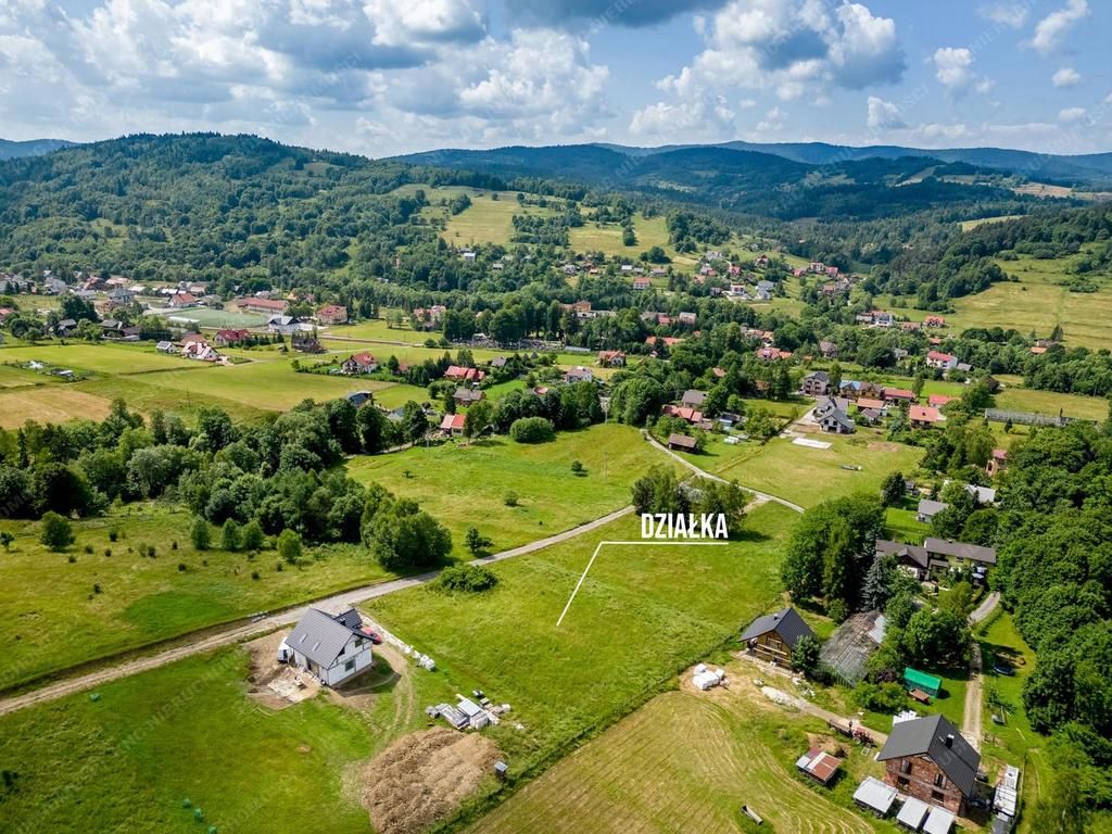 Działka Lachowice - 2 800 m²