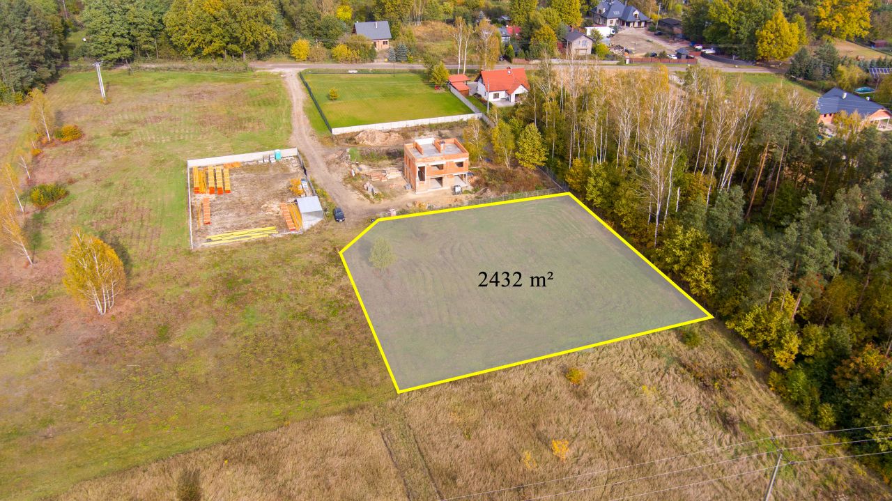 Działka Ruda-Bugaj, LUDOWA, bez pośrednika - 2432 m²