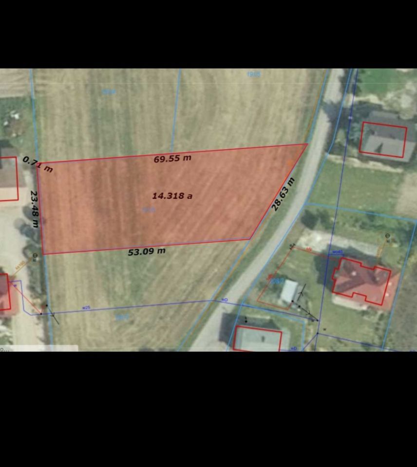 Działka Celiny, bez pośrednika - 1432 m2