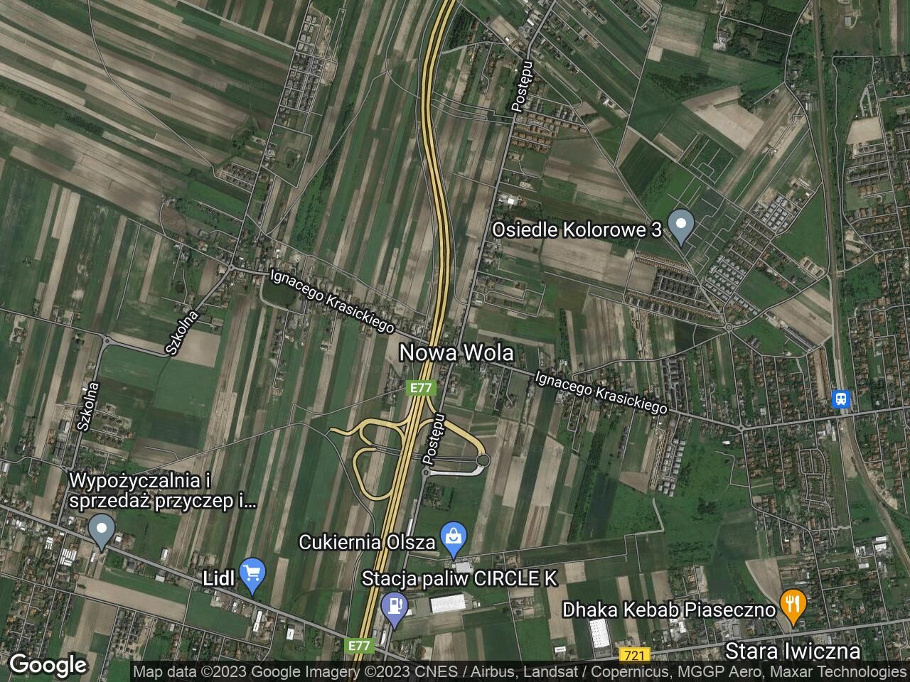 Działka Nowa Wola, bez pośrednika - 1042 m²