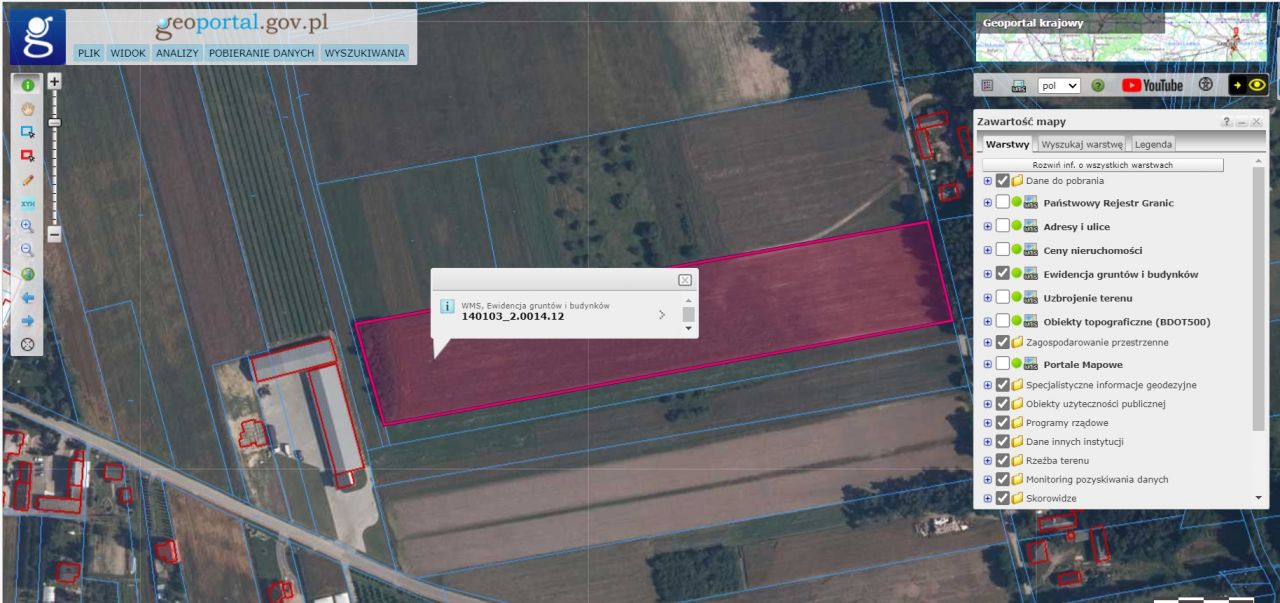 Działka Rogolin, bez pośrednika - 2.16 ha