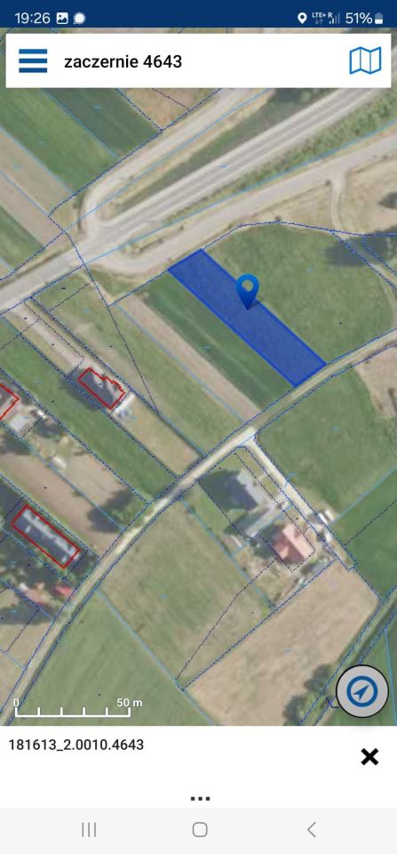 Działka Zaczernie, bez pośrednika - 1200 m² - 300 000 zł