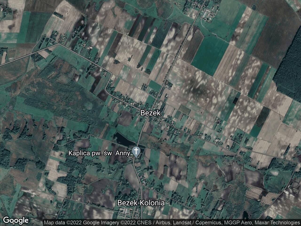 Działka Bezek, bez pośrednika - 2200 m²