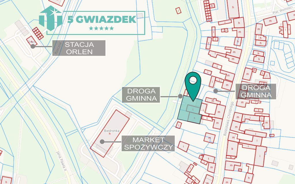 Nieruchomość komercyjna Barwice, ul. Bolesława Chrobrego