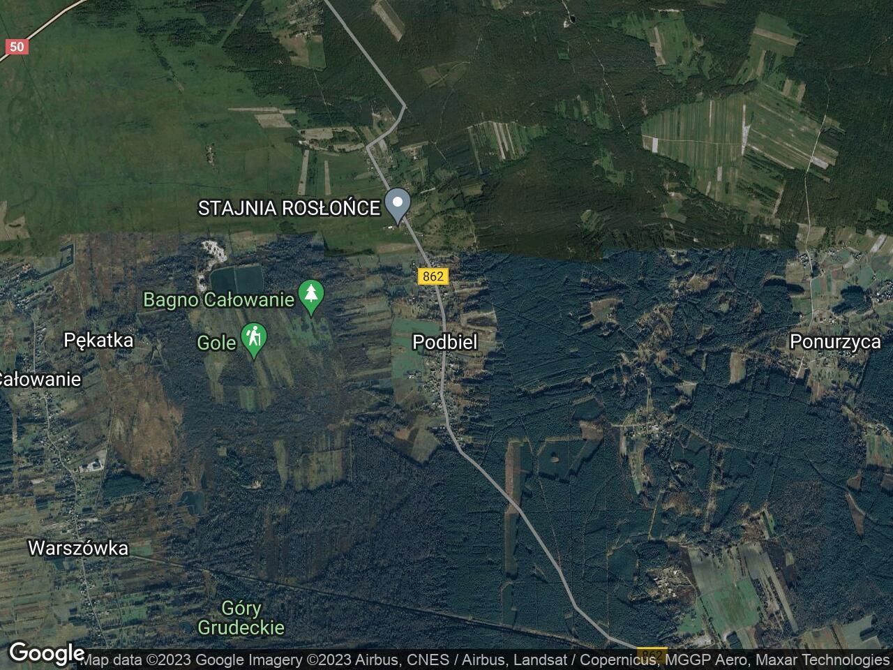 Działka Podbiel, bez pośrednika - 1067 m² - 122 705 zł