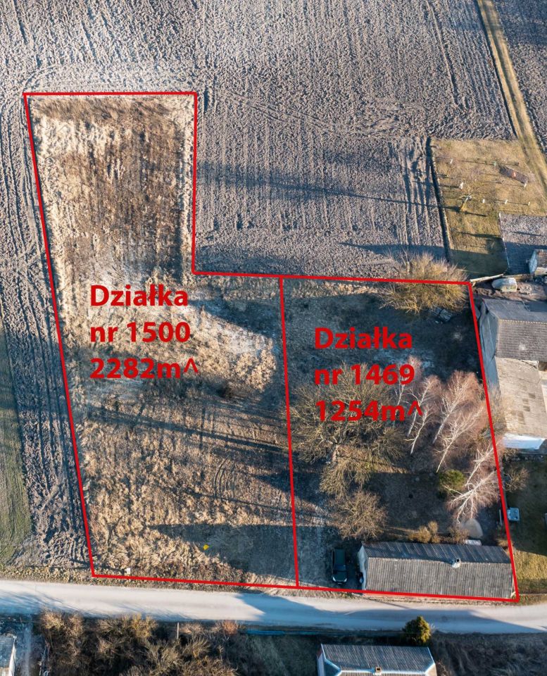 Działka Umianowice, bez pośrednika - 2282 m²