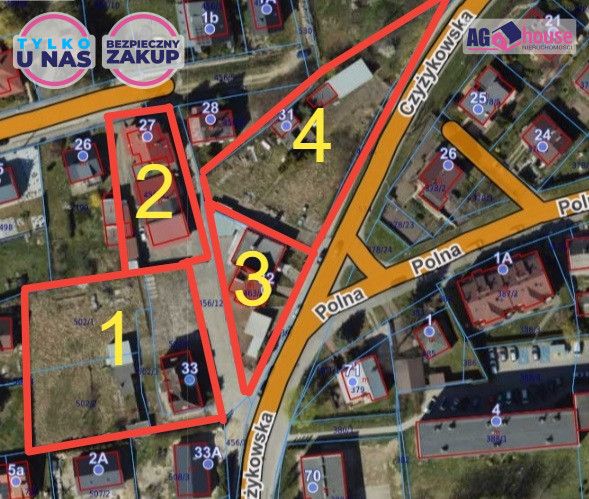 Działka Tczew, ul. Czyżykowska - 6126 m²